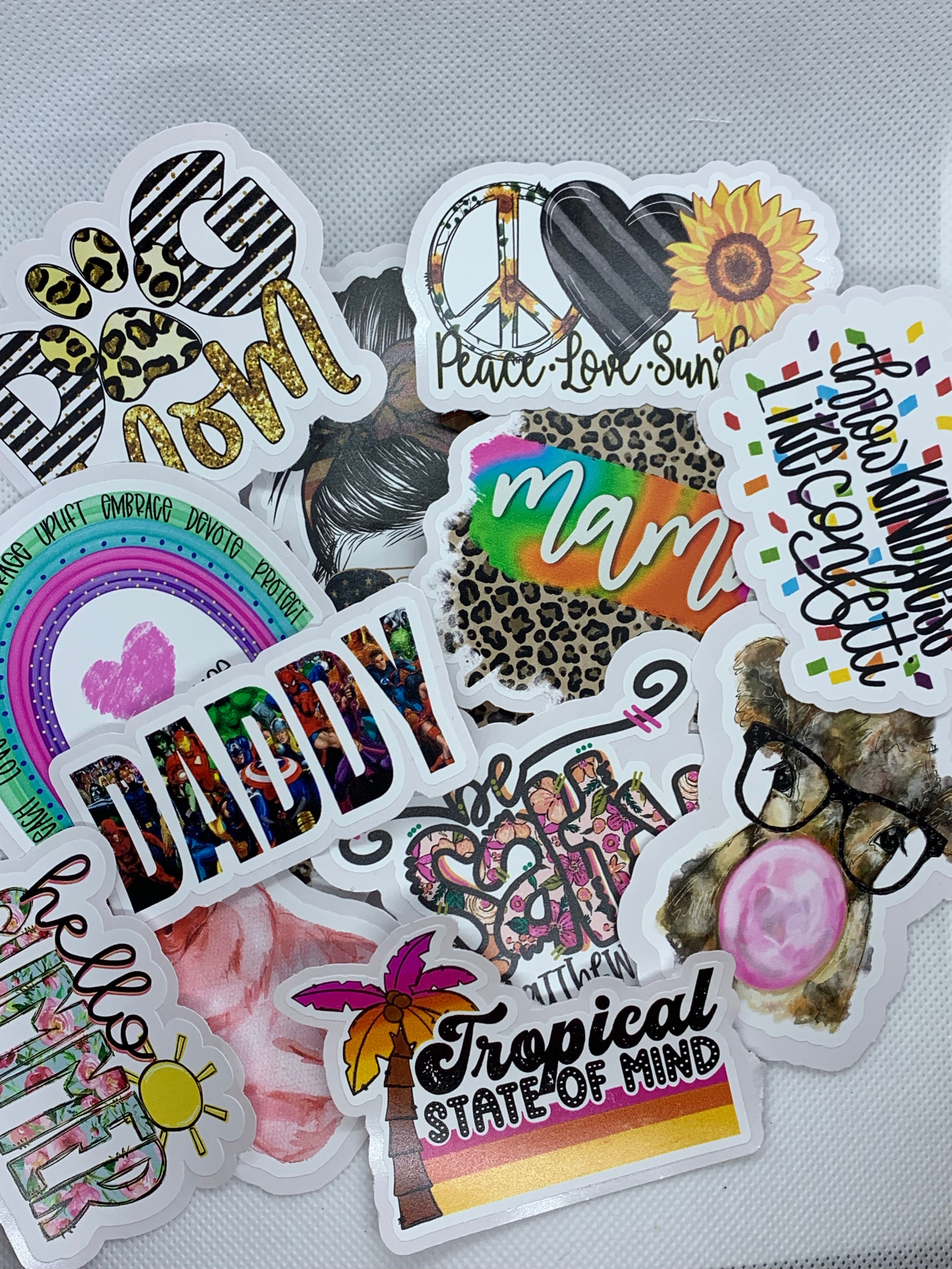 Die Cut Stickers – Kim’s Cute Tees, LLC